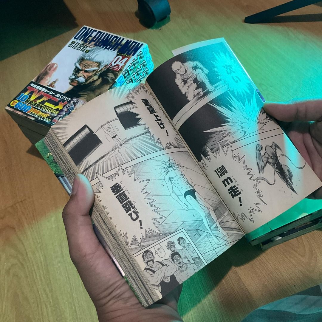 One punch man manga 1-10 vol (Japan Bought) w/ Free Original Sticker ...