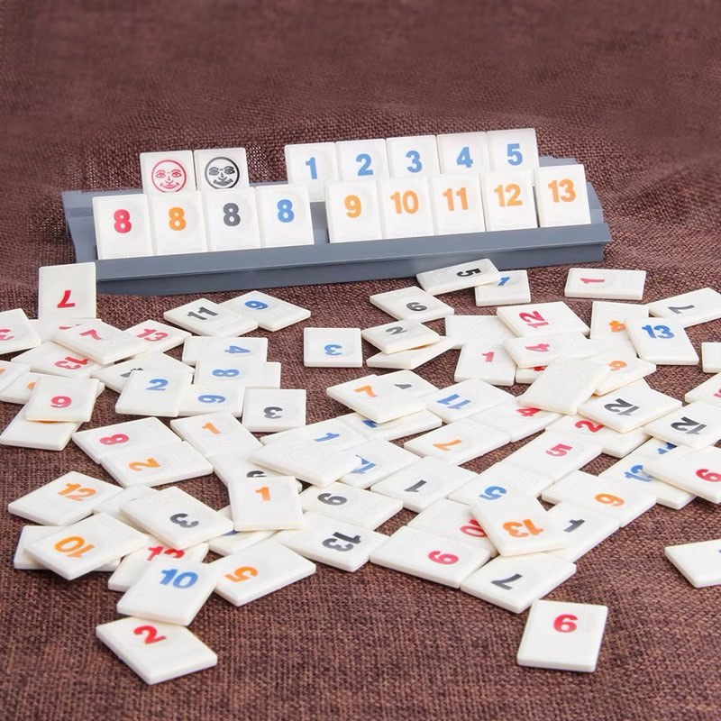 ONE The Original Digital Board Game Israel Mahjong Rummikub 106 Tiles ...