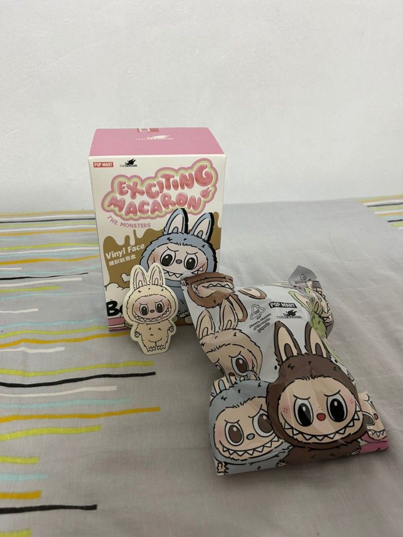 ORI LABUBU MACAROON SOYMILK, Hobbies & Toys, Toys & Games on Carousell