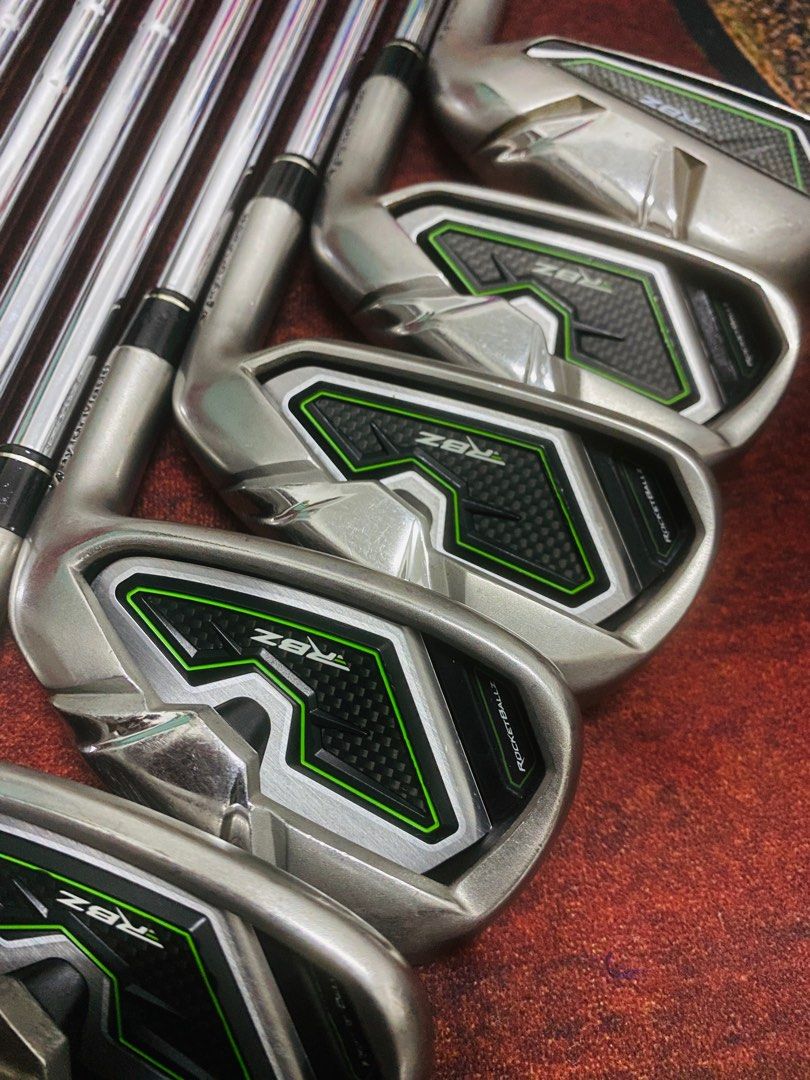 ORIGINAL Taylormade Rbz Irons, Sports Equipment, Sports & Games, Golf ...