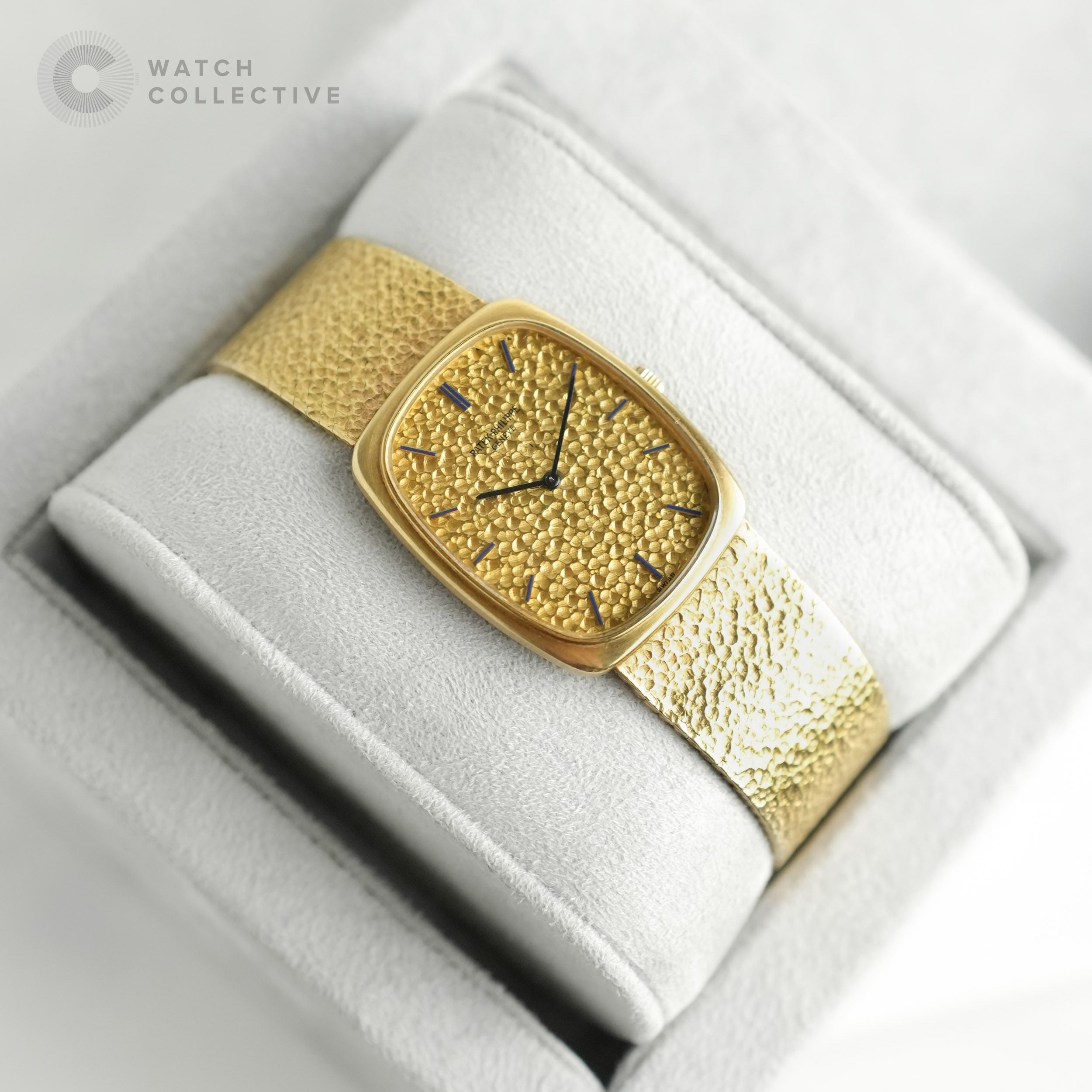 Patek Philippe Golden Ellipse Hammer Dial 3667 Bracelet, Luxury ...