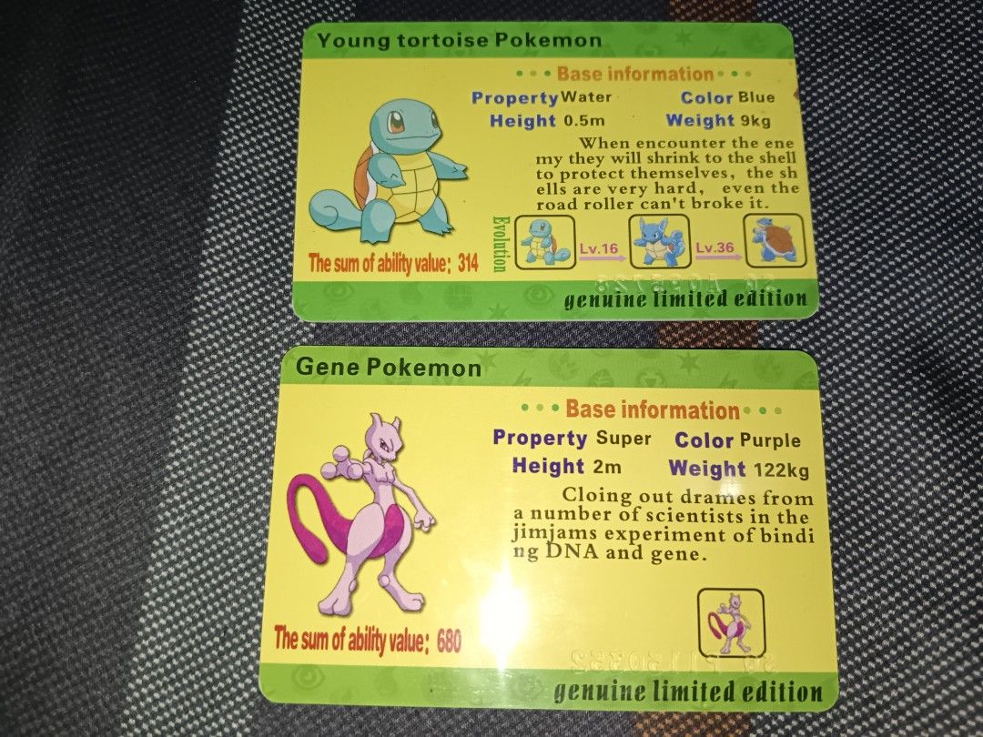 Pokemon card limited edition vip both for collection collector koleksi ...