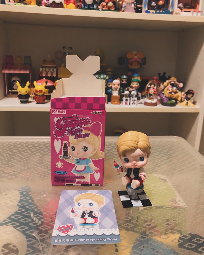 Pop Mart x Tapoo Retro Diner Series Blind Box, Hobbies & Toys, Toys & Games on Carousell