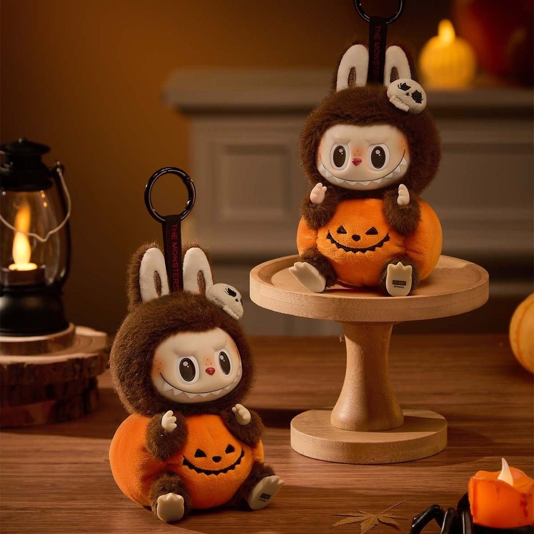 Popmart Labubu Happy Halloween series plush pendant, Hobbies & Toys ...