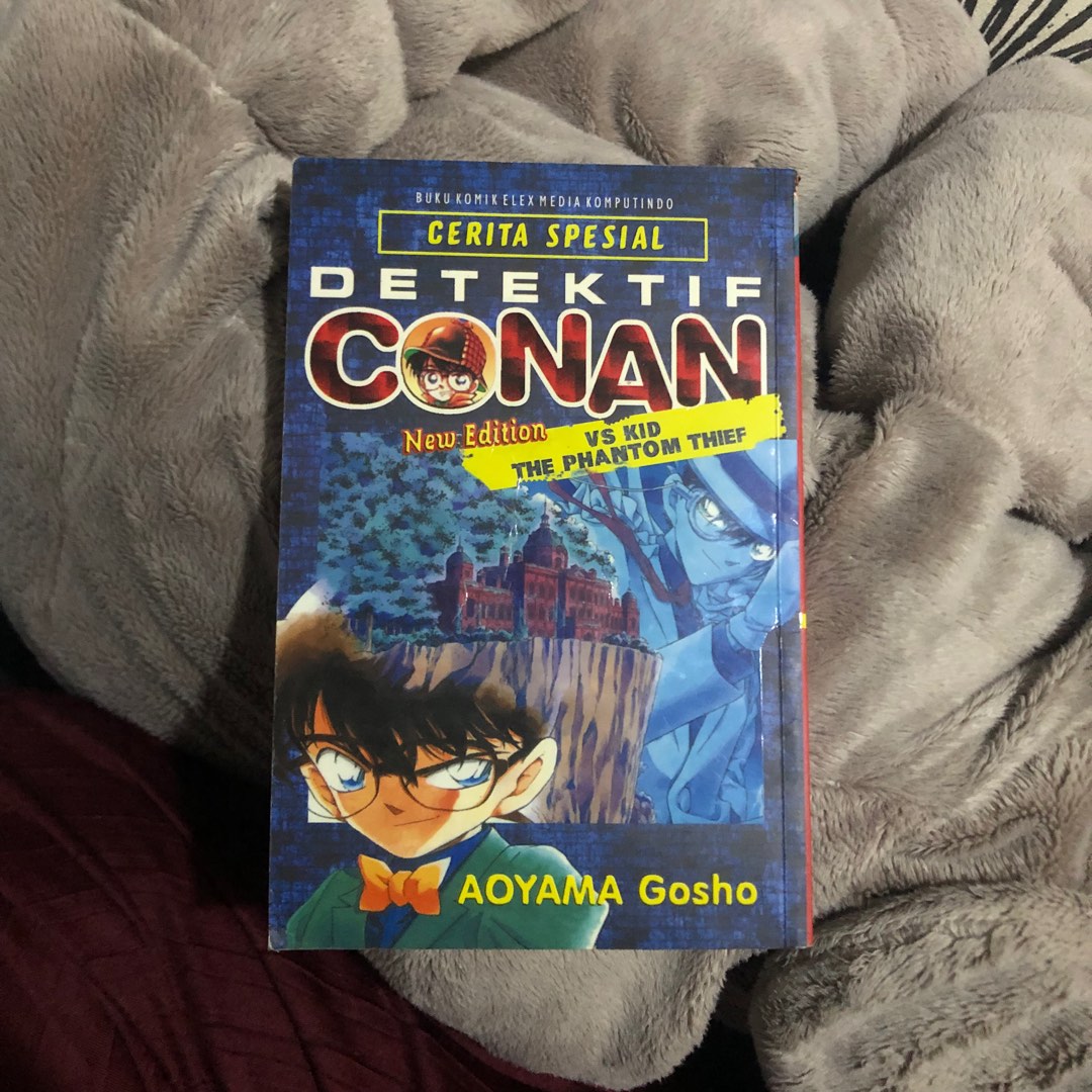 PRELOVED Komik Detektif Conan Vs Kid Cerita Spesial, Buku & Alat Tulis, Komik dan Manga di Carousell