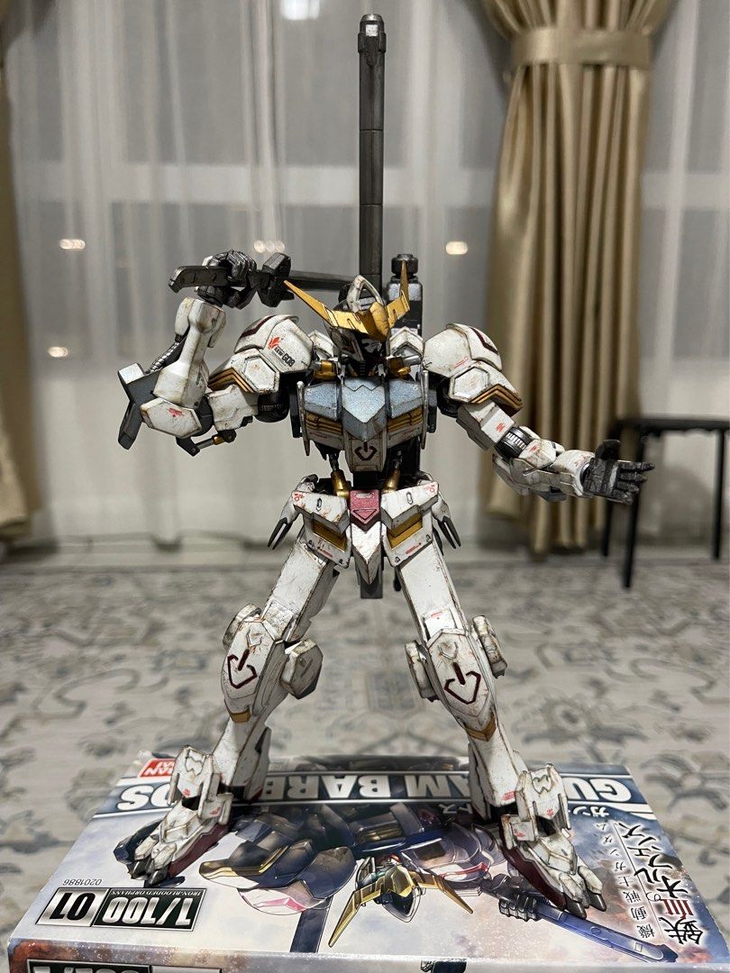 RE100 1/100 GUNDAM BARBATOS & GRAZE CUSTOM SET, Hobbies & Toys, Collectibles & Memorabilia ...