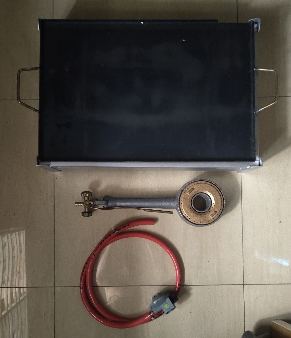 Rectangular Hot Plate Pan Kuali Leper Grill Plate For Burger/ Roti John ...