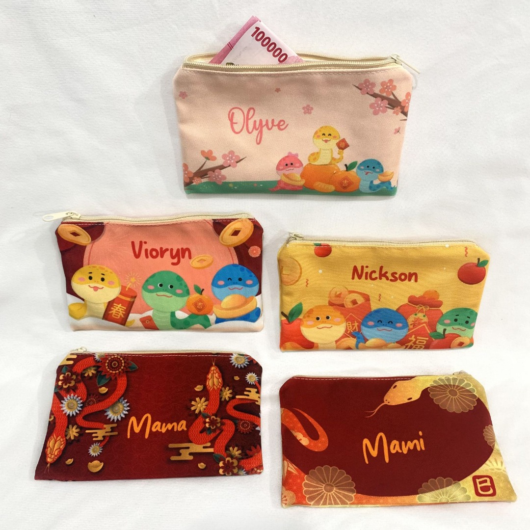 RED PACKET RED WALLET RED ENVELOPE MONEY POUCH MONEY PACKET ANGBAO HONG ...