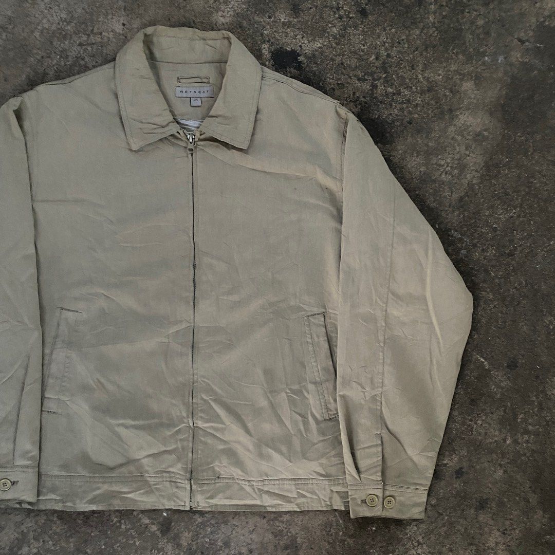 Retreat Harrington Jacket, Men's Fashion, Coats, Jackets and Outerwear ...