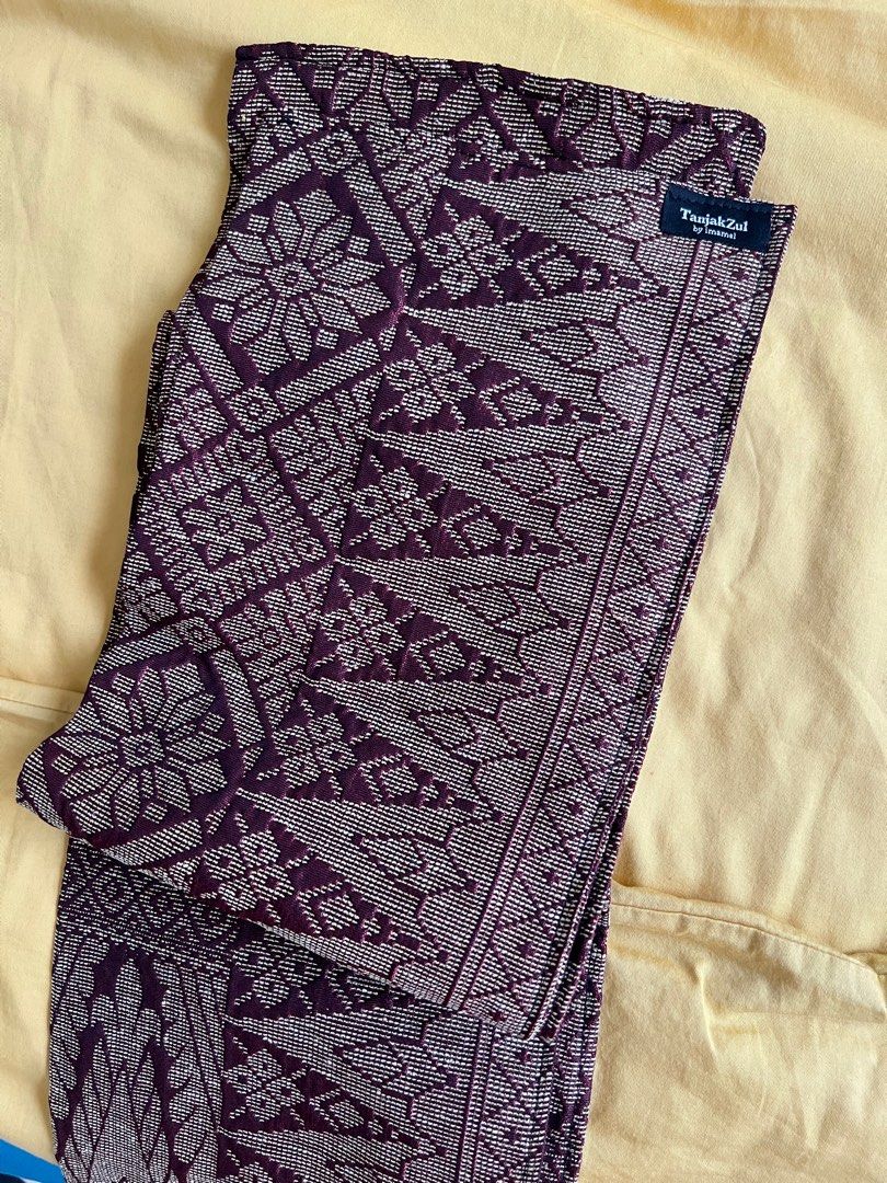 Selendang Songket Selenpang Traditional Shawl batik, Women's Fashion ...