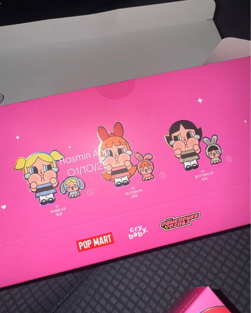 *SET* CRYBABY x The Powerpuff Girls Figure LIMITED EDITION SET / BLIND ...