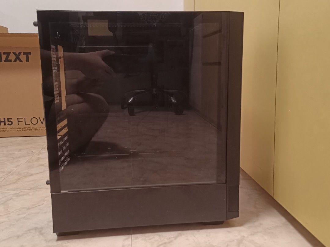 Sharkoon RGB Flow ATX PC Case, Computers & Tech, Desktops on Carousell