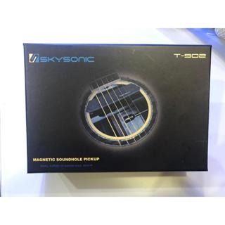SKYSONIC T-902 Acoustic Guitar Active Soundhole Pickup Magnetic + Microphone Dual Pickup Systems ...