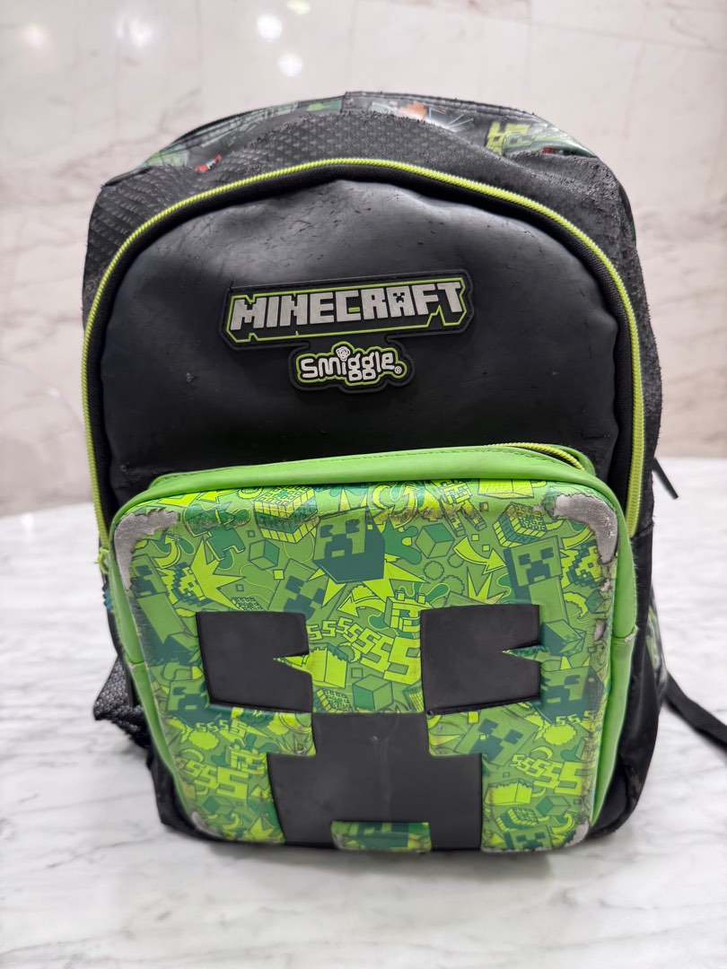 Smiggle Minecraft School Backpack, Hobbies & Toys, Stationery & Craft ...