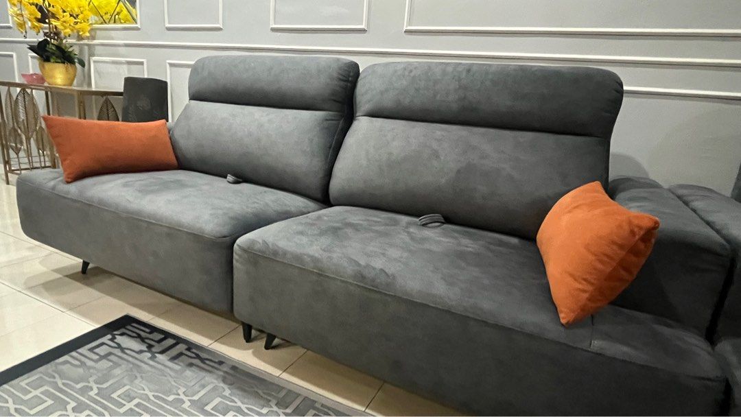 Sofa Bed Ruang Tamu Baru, Furniture & Home Living, Furniture, Sofas on ...