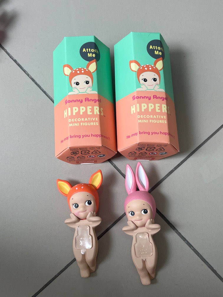 sonny angel hippers (fawn & rabbit), Hobbies & Toys, Toys & Games on ...