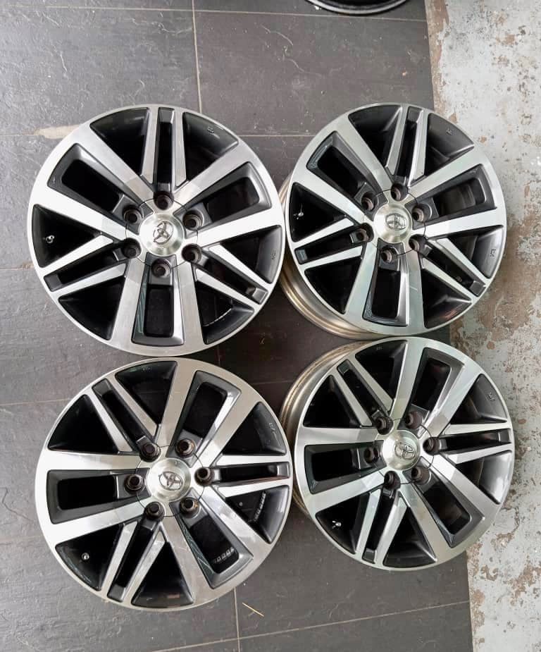 SPORT Rim 4X4 TOYOTA ORI 18" FORTUNER HILUX REVO VIGO HIACE FJ PAJERO ...