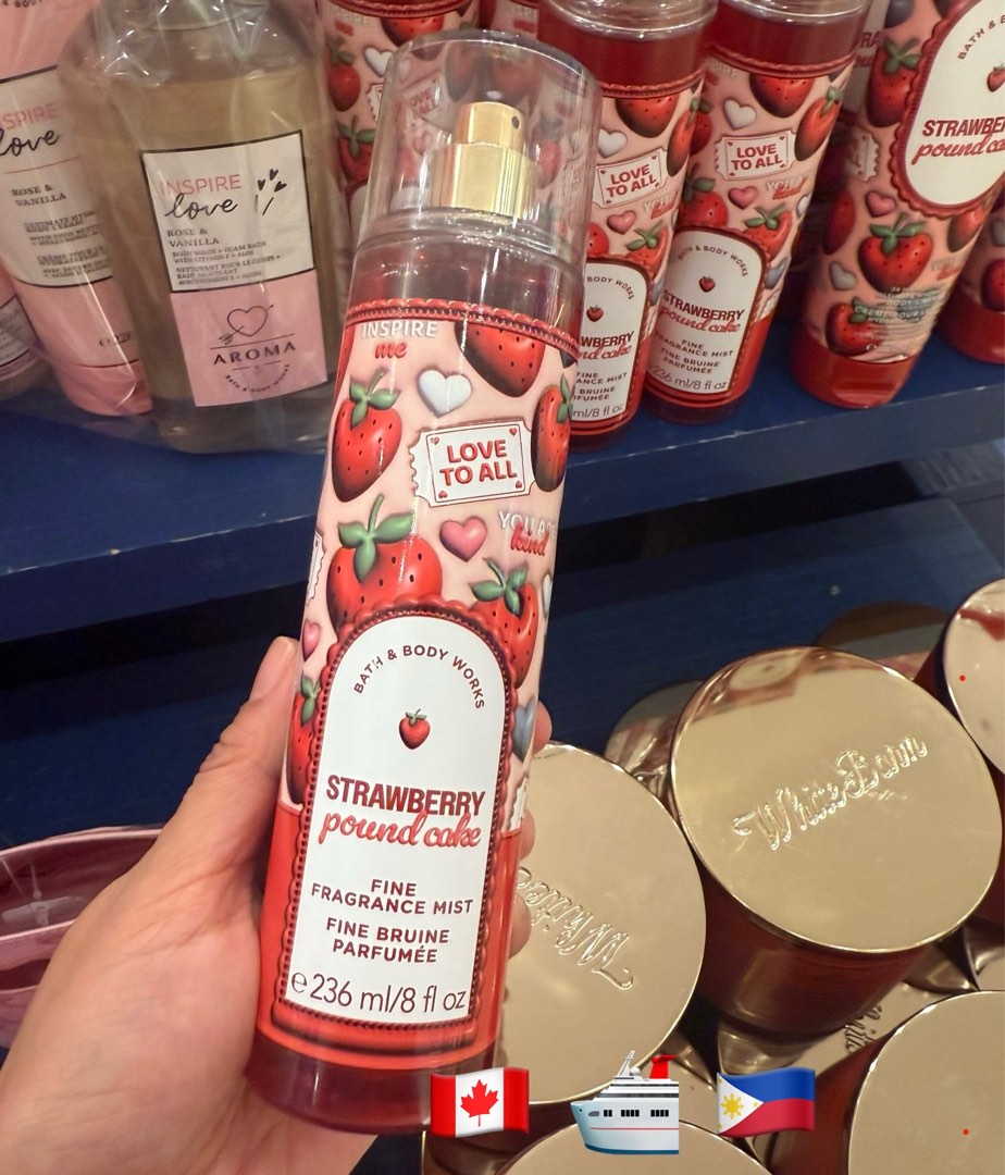 Strawberry Pound Cake Fragrance mist, Beauty & Personal Care, Fragrance ...