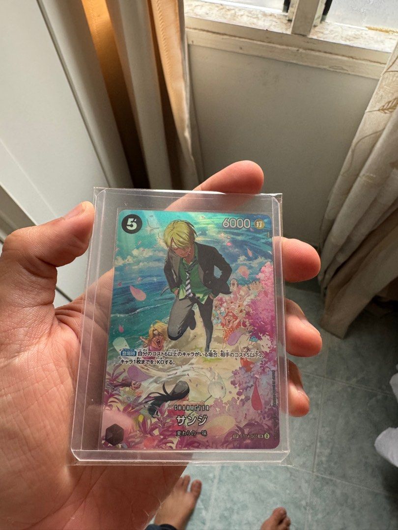 TCG - One Piece OP10 - SANJI ( SP ), Hobbies & Toys, Toys & Games on ...