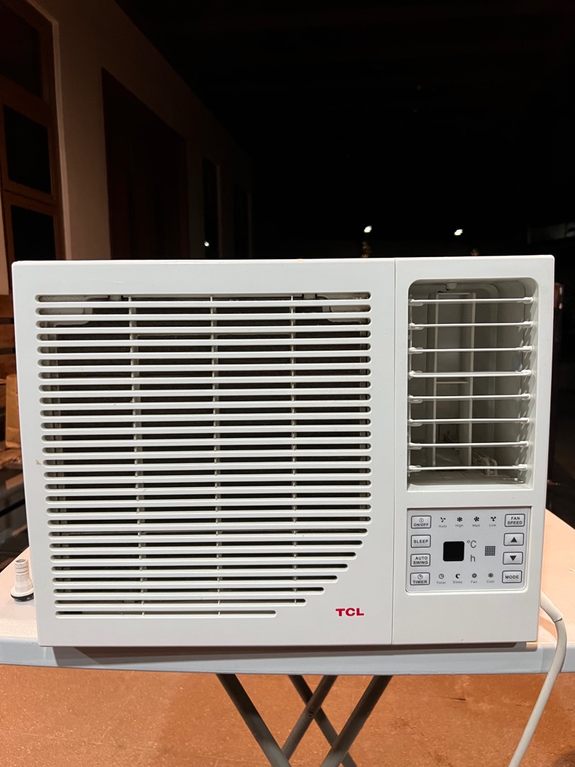 TCL 1HP Aircon Window Type with Remote Control, TV & Home Appliances ...