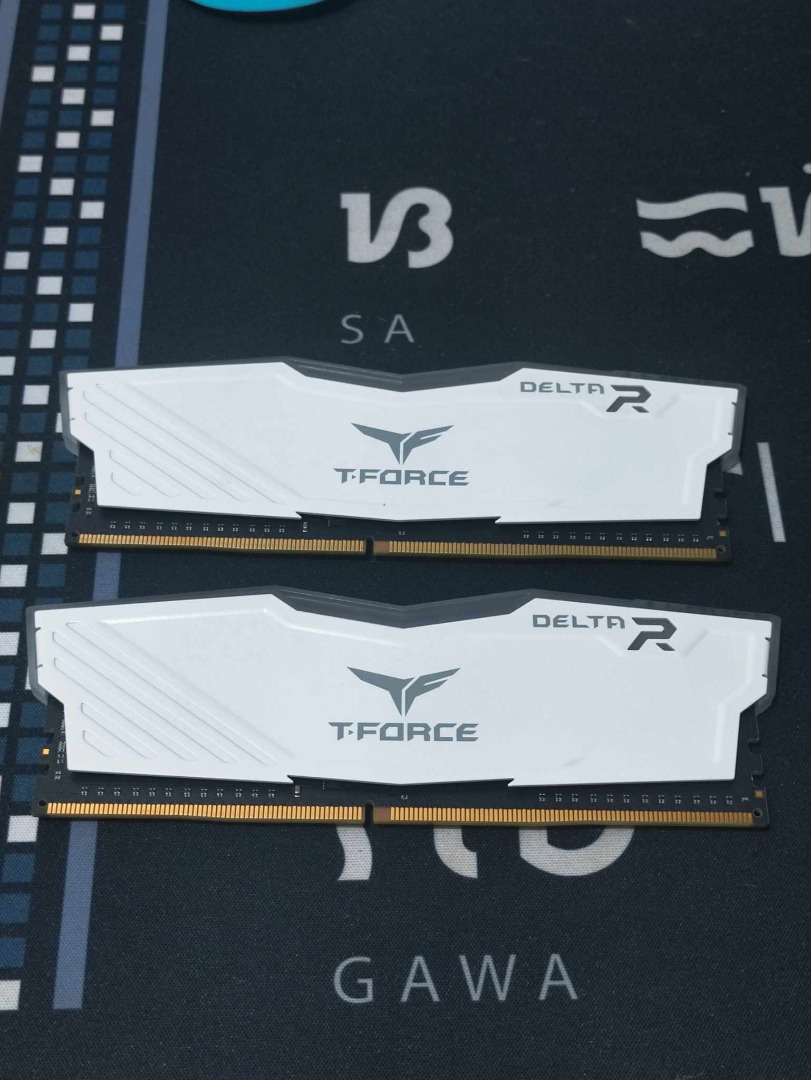 Team Elite TForce Delta 16gb 2x8 3200mhz Ddr4 RGB Memory White RAM ...