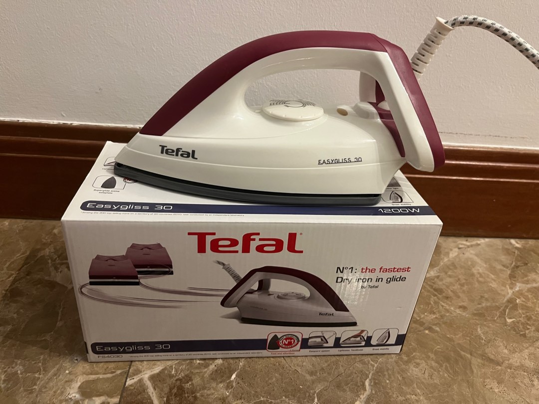 Tefal Dry Iron, TV & Home Appliances, Irons & Steamers on Carousell