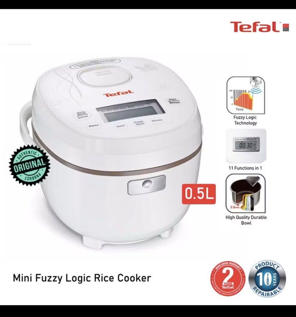 Tefal Rice Cooker - Tefal Fuzzy Logic Rice Cooker 0.5L - 2nd hand, TV ...