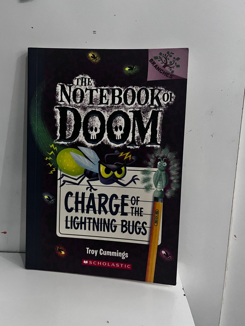 The Notebook of Doom - Charge of the Lightning Bugs Book, Hobbies ...