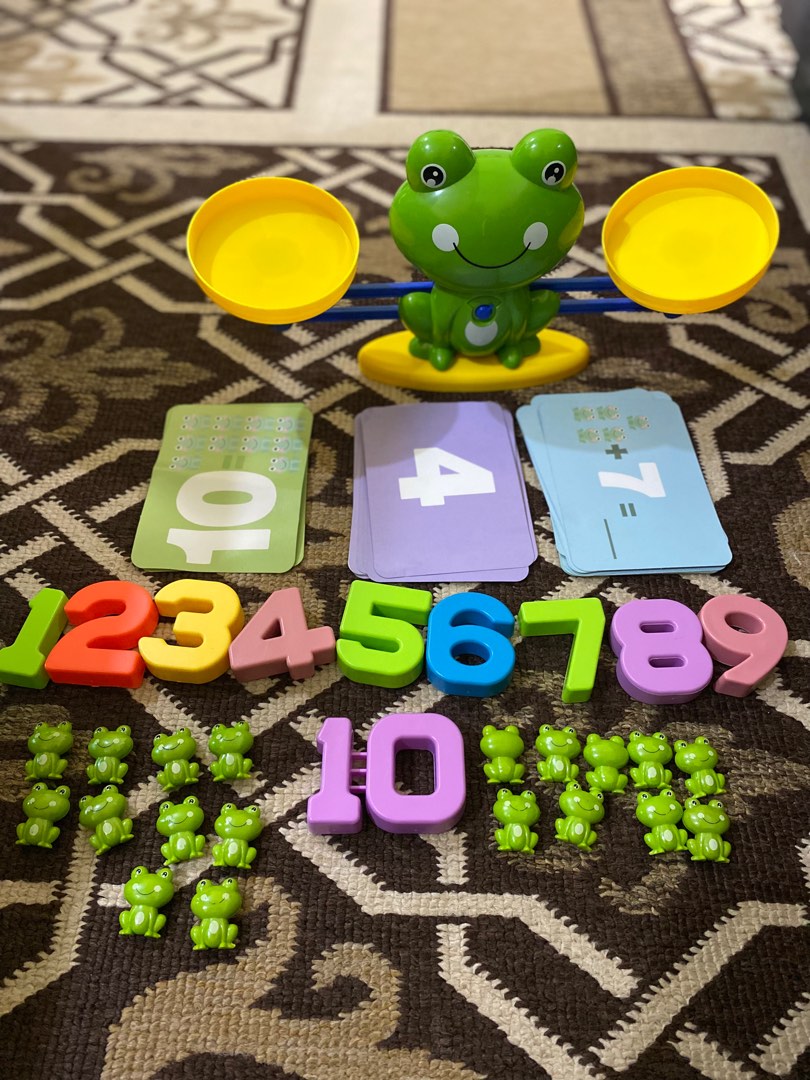 TIMBANG DAN KIRA LIBRA FROG INTELLIGENT GAME, Hobbies & Toys, Toys ...