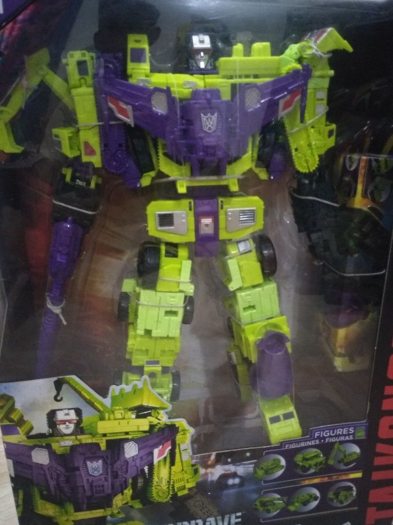 Transformers Devastator Construction Vehicle Kubian Bao Combo Robot ...
