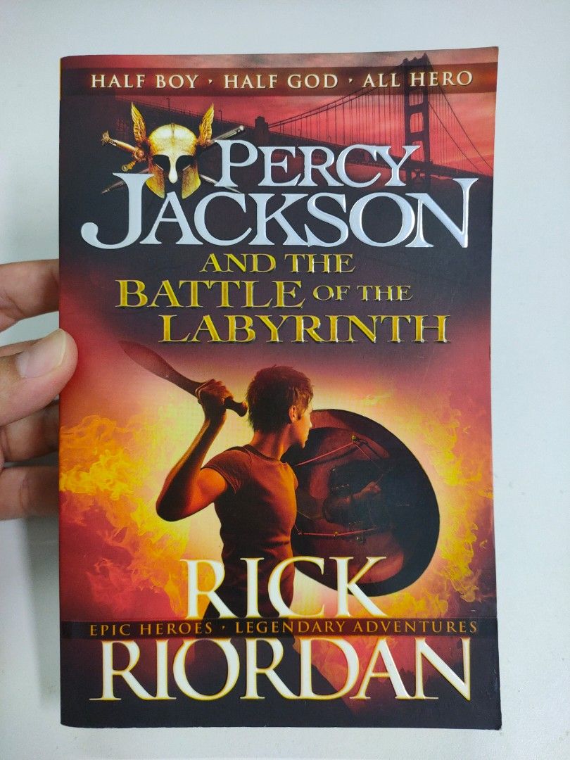 [Used] Percy Jackson and the Battle of the Labyrinth by Rick Riordan ...