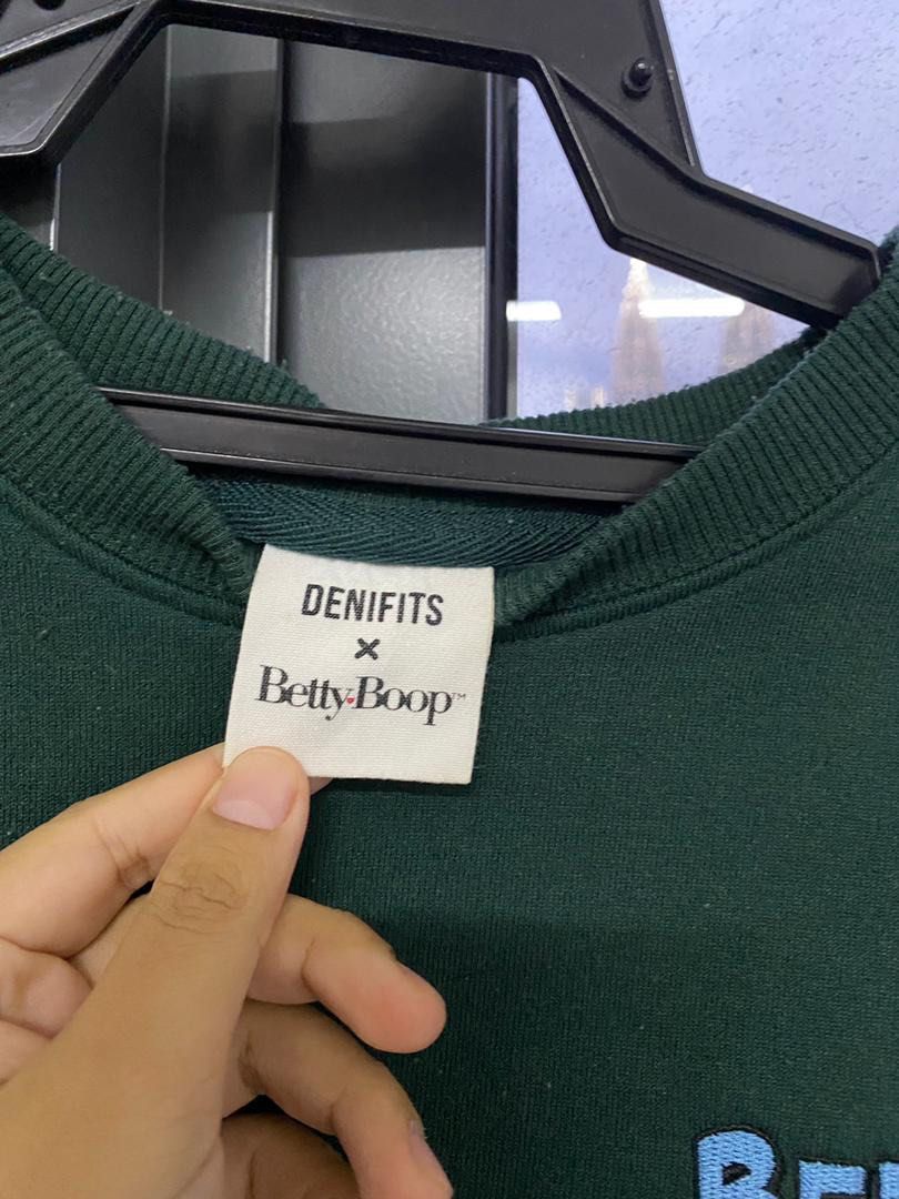 Vintage Denifits x Betty Boop, Women's Fashion, Coats, Jackets and Outerwear on Carousell