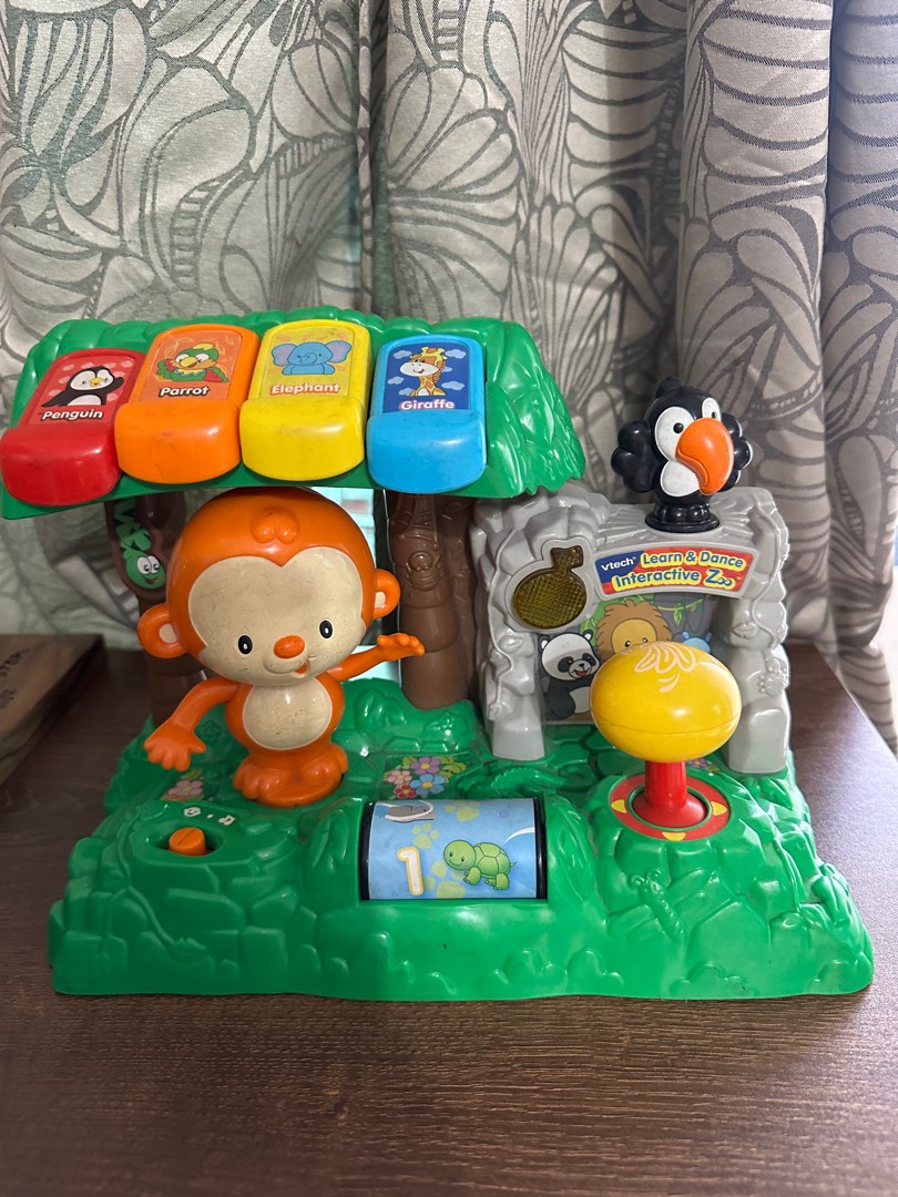 VTech Baby Learn and Dance Interactive Zoo, Babies & Kids, Infant ...
