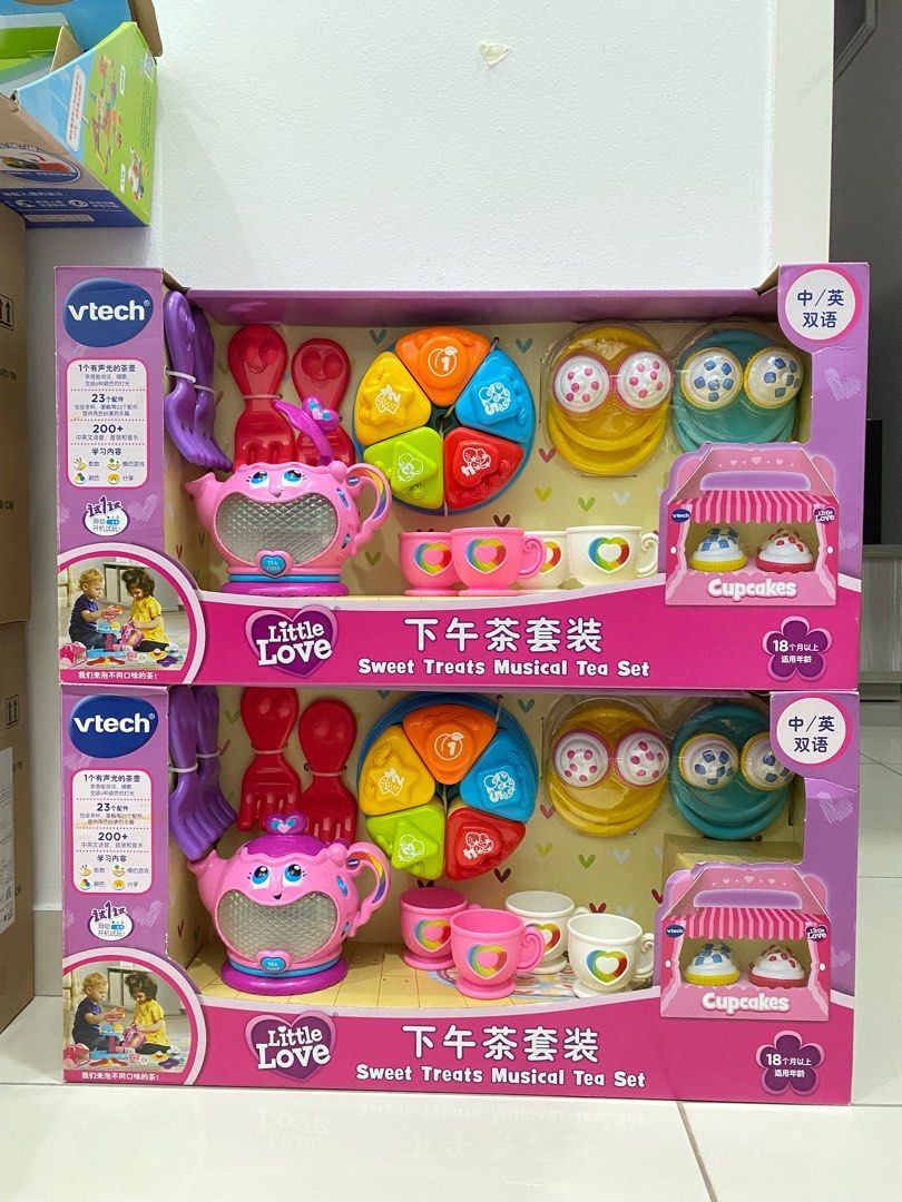 Vtech Tea Set, Hobbies & Toys, Toys & Games on Carousell