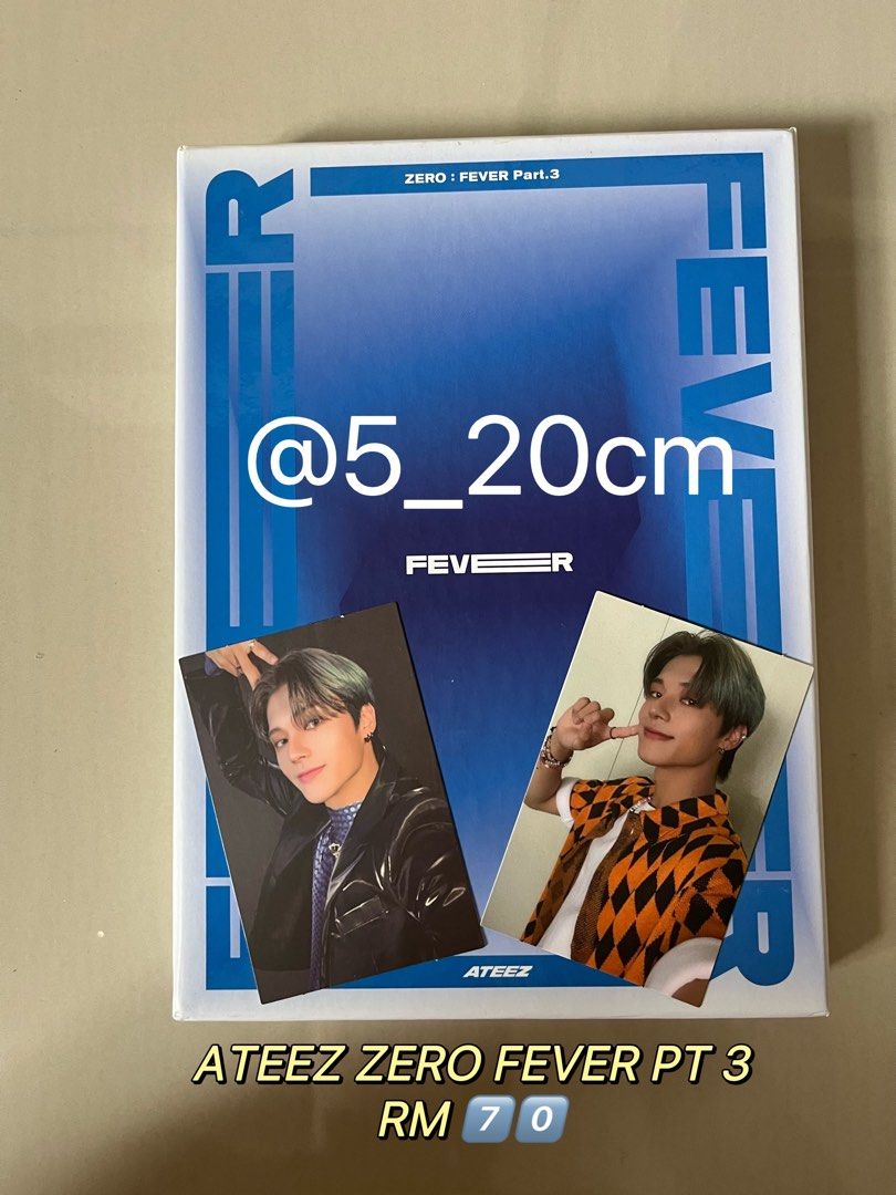 WTS ATEEZ ZERO FEVER PART 3, Hobbies & Toys, Collectibles & Memorabilia ...