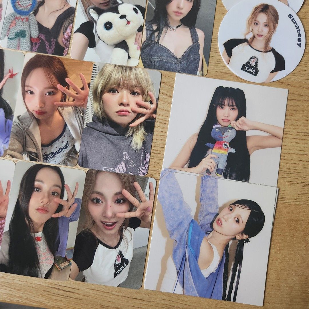 WTT TWICE Strategy album pc/pob/sticker/postcard on Carousell