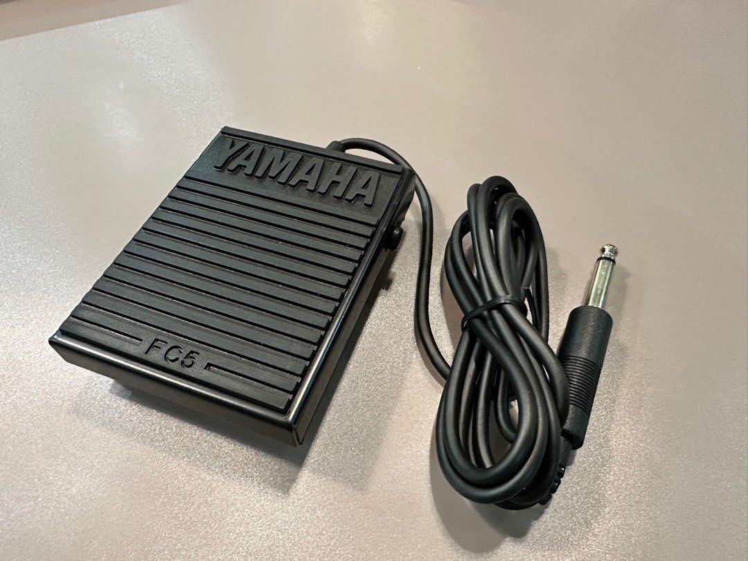 Yamaha FC5 Foot Switch Square Style Sustain Damper Pedal (FC-5), Hobbies & Toys, Music & Media ...