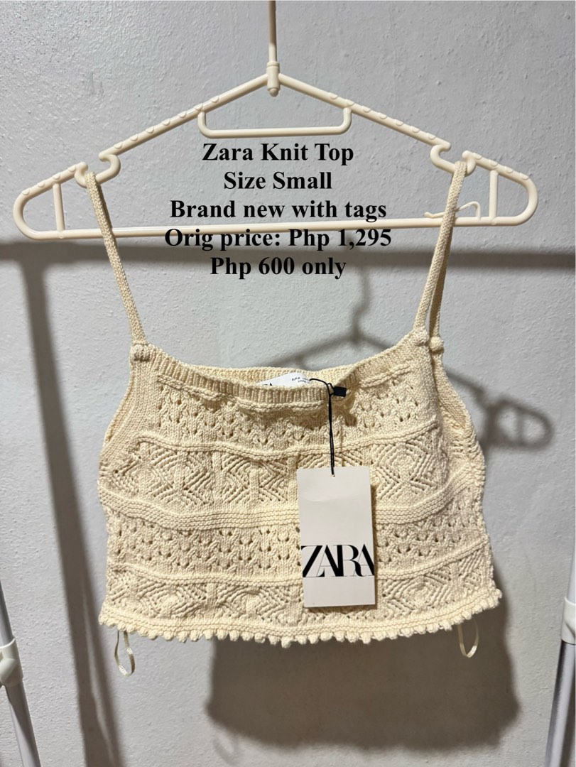 Zara Tops, Women's Fashion, Tops, Sleeveless on Carousell