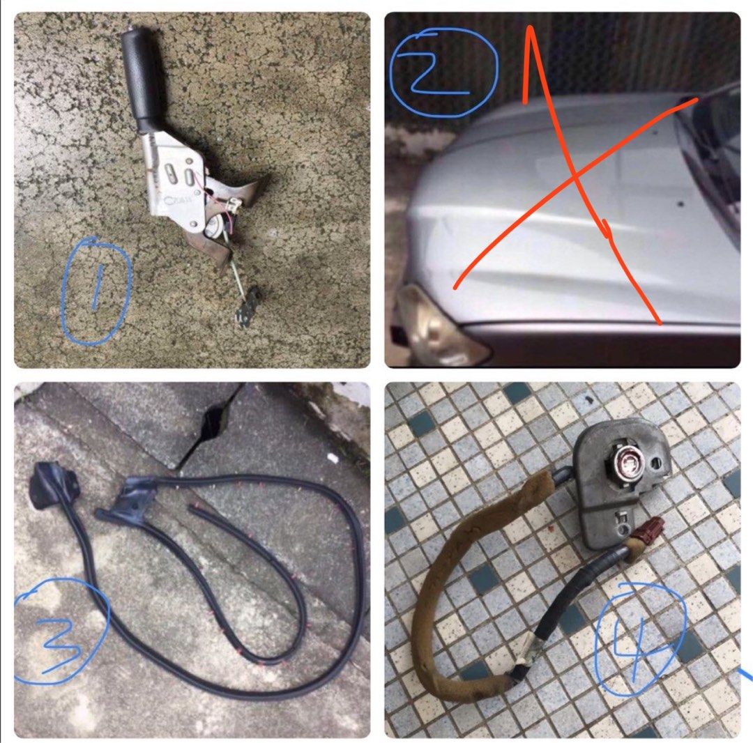 2005, 2006, 2007 Subaru Impreza sedan TS handbrake Handle with ...