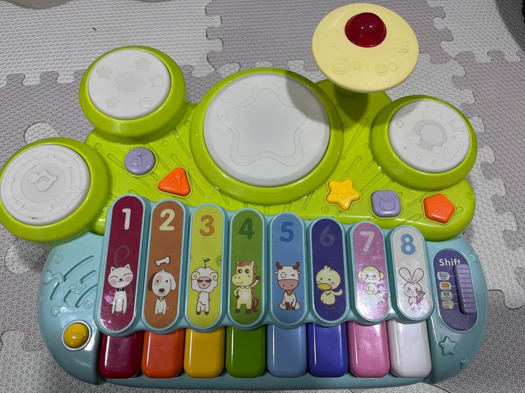 3 In 1 Piano Keyboard Xylophone, Babies & Kids, Infant Playtime on ...