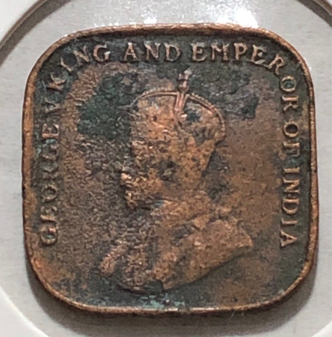 ( Syiling ) 1 Cent 1920 ( George V King and Emperor of India / Straits ...