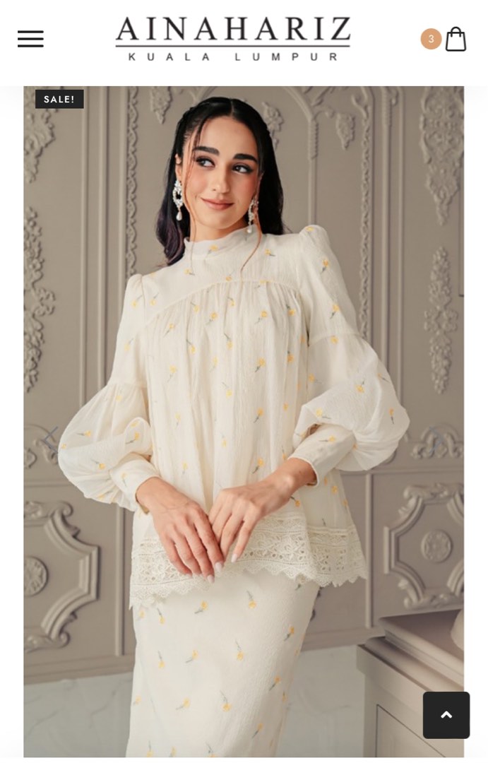 Nurin Mini Kurung by Aina Hariz (2024), Women's Fashion, Muslimah Fashion, Baju Kurung & sets on ...