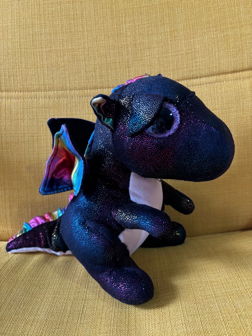 Anora the dragon ty beanie boos, Hobbies & Toys, Toys & Games on Carousell