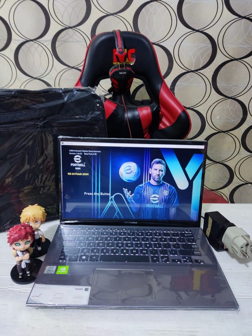 Asus Vivobook X412F Core i7 Gen 10 RAM 8GB SSD Dual VGA Nvidia Siap Pakai, Elektronik, Komputer ...