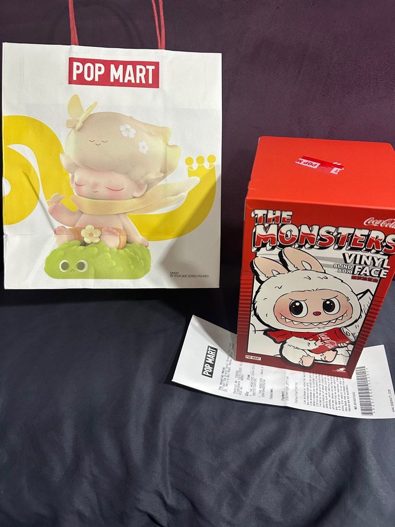 Authentic with receipt & paperbag POP MART Labubu Coca-Cola The ...