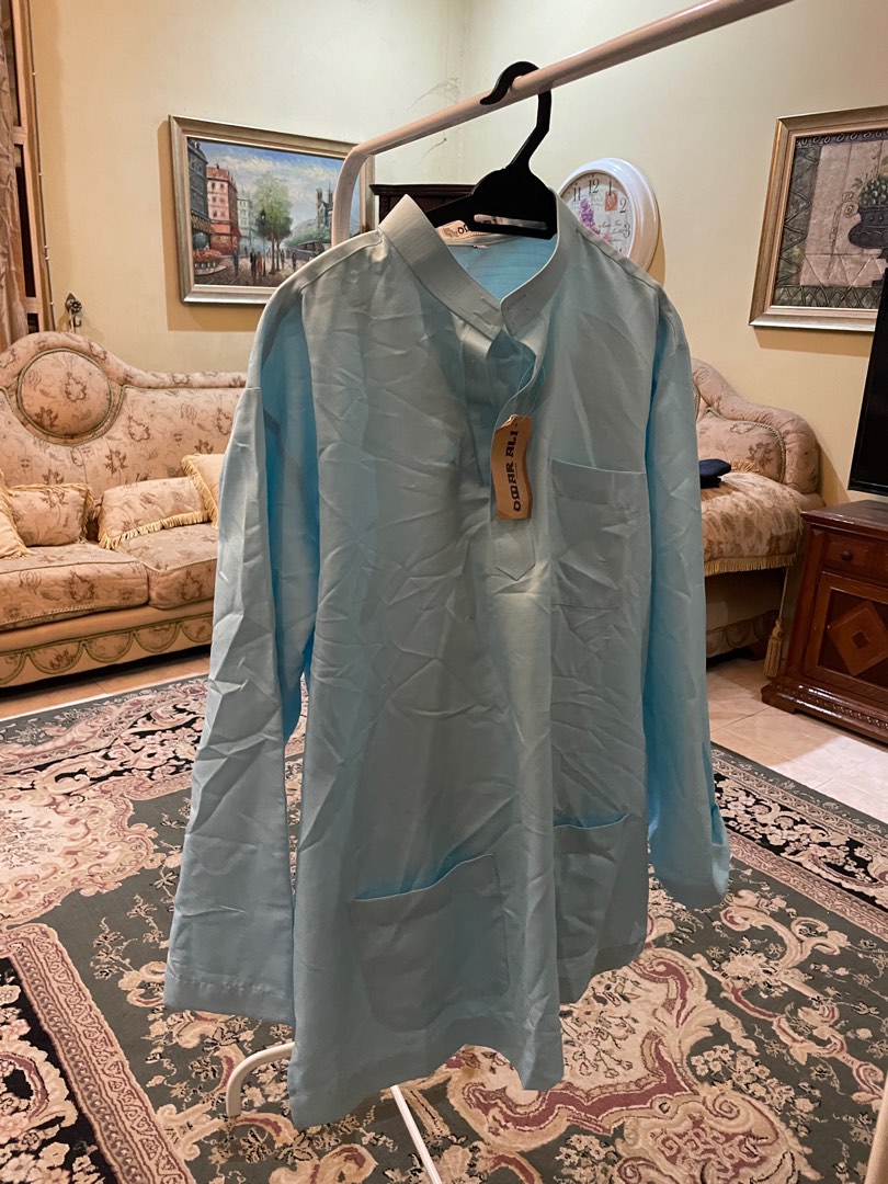 Baju Melayu Omar Ali Set original, Men's Fashion, Muslim Wear, Baju ...