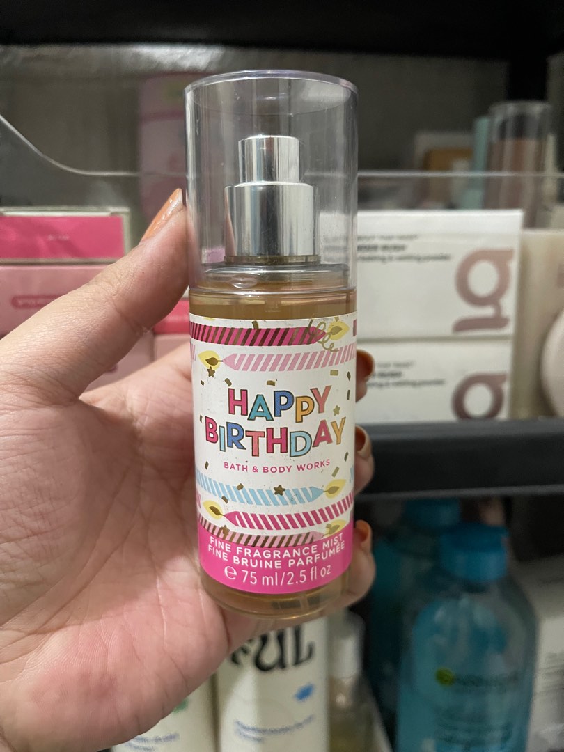 Bath and Body Works Happy Birthday, Beauty & Personal Care, Fragrance ...