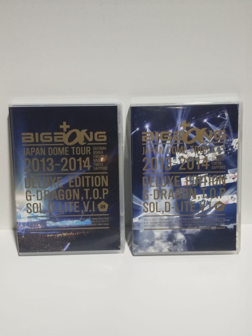 BIGBANG Japan Dome Tour Alpha 2013 2014 Deluxe Edition DVD + Live CD ...