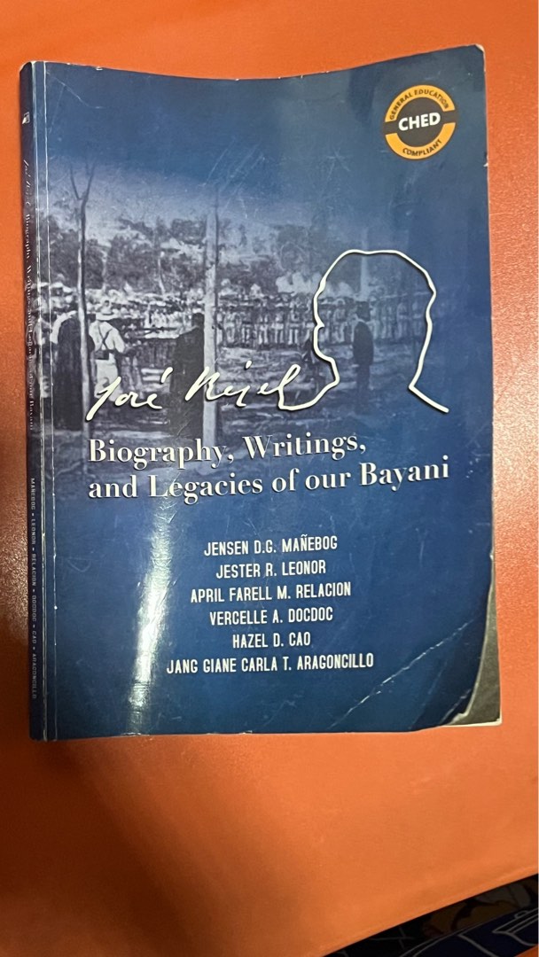 Biography, Writings and Legacies of our Bayani Rizal, Hobbies & Toys ...
