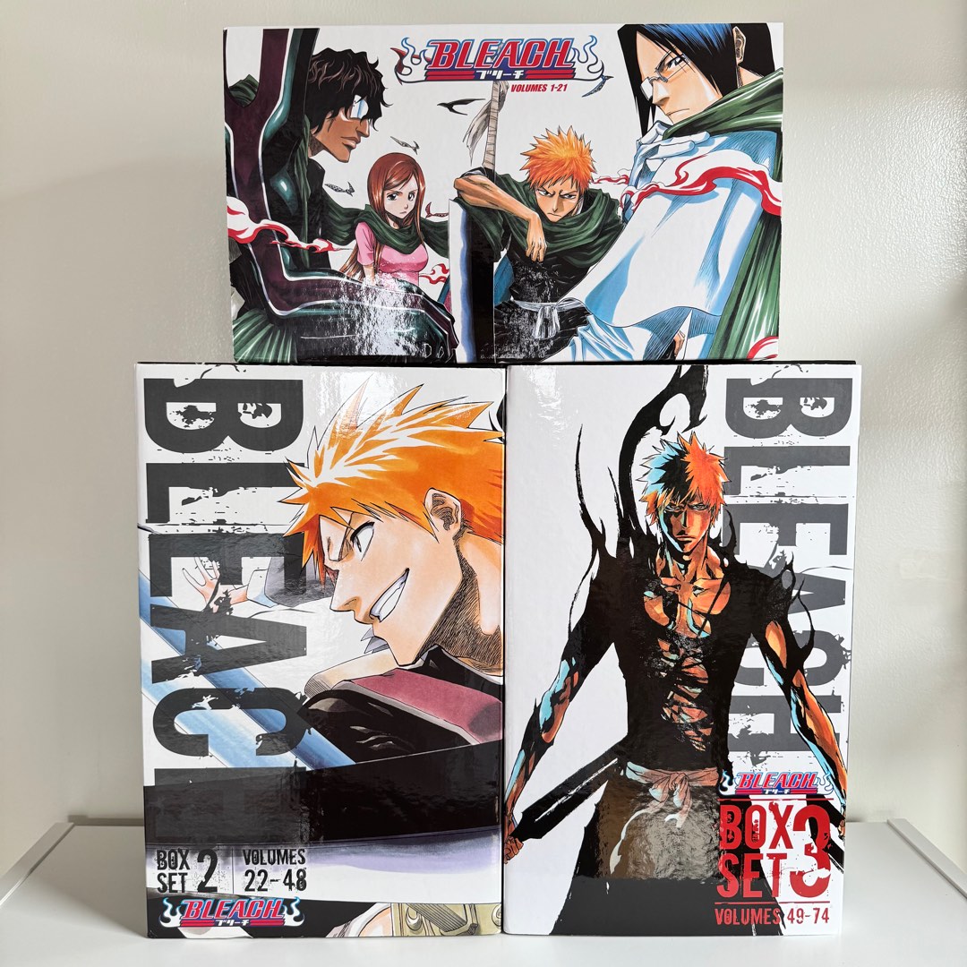 Bleach Mang Box Sets, Hobbies & Toys, Books & Magazines, Comics & Manga ...